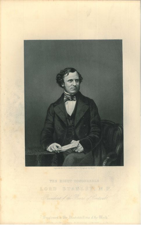 Portrait of Edward George Geoffrey Smith-Stanley, (...) | eBay