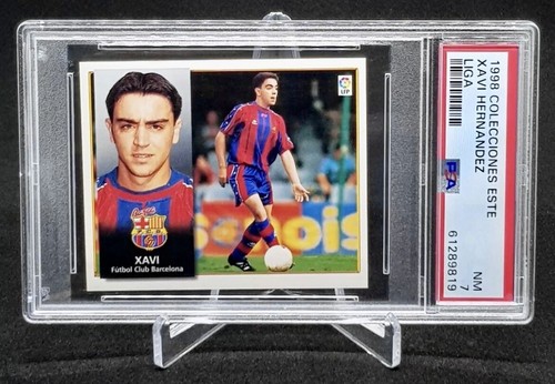🇪🇸Xavi Hernandez Rookie RC Sticker - 1998-99 Colecciones Este La Liga ...