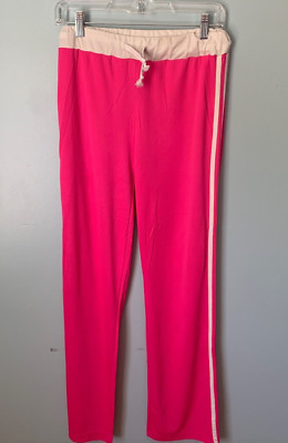 Formosa Fusion Barbie hot pink track pants white double stripe size M ...