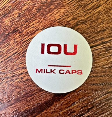 "IOU Milk Caps" POG Milk Bottle Cap 90’s Vintage Uncut | eBay