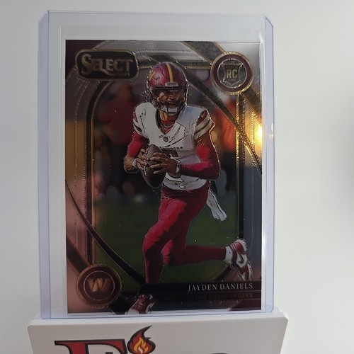2024 Panini Select #217 Jayden Daniels Club Level RC Washington ...