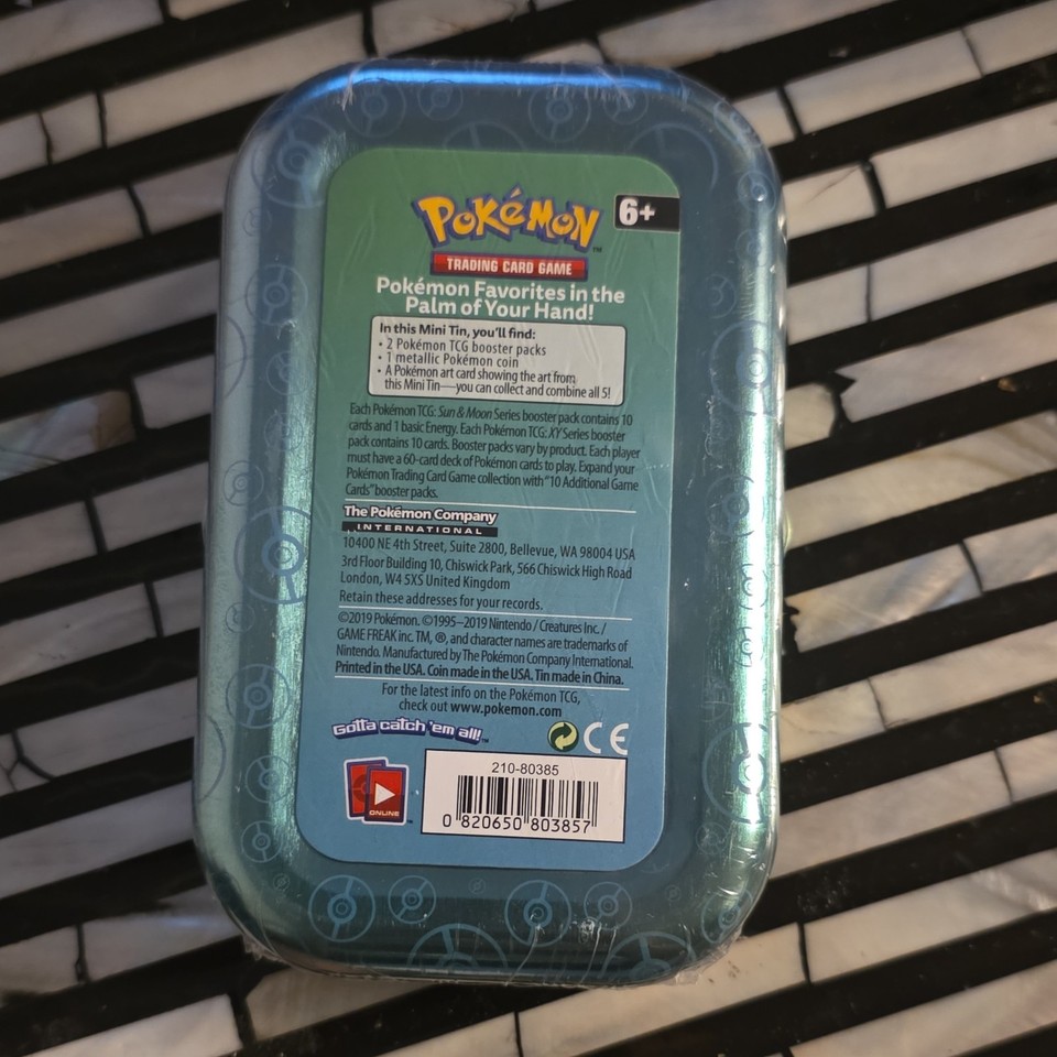 2019 Pokémon Kanto friends Sealed Charmander Mini Tin Sun & Moon, X&Y ...