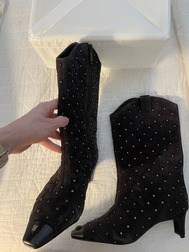 Kurt Geiger London Women’s Regent Crystal Western Boot | eBay