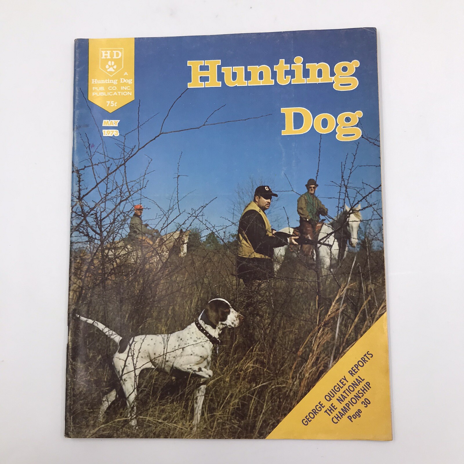 Hunting Dog Magazine May 1973 Vol. 8 No. 5 Big Game Fox Coon Hound Bird ...
