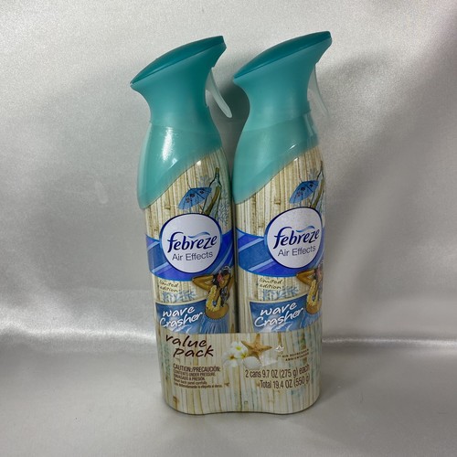 Febreze Air Effects Wave Crasher 2 Cans NEW Factory Sealed Discontinued ...