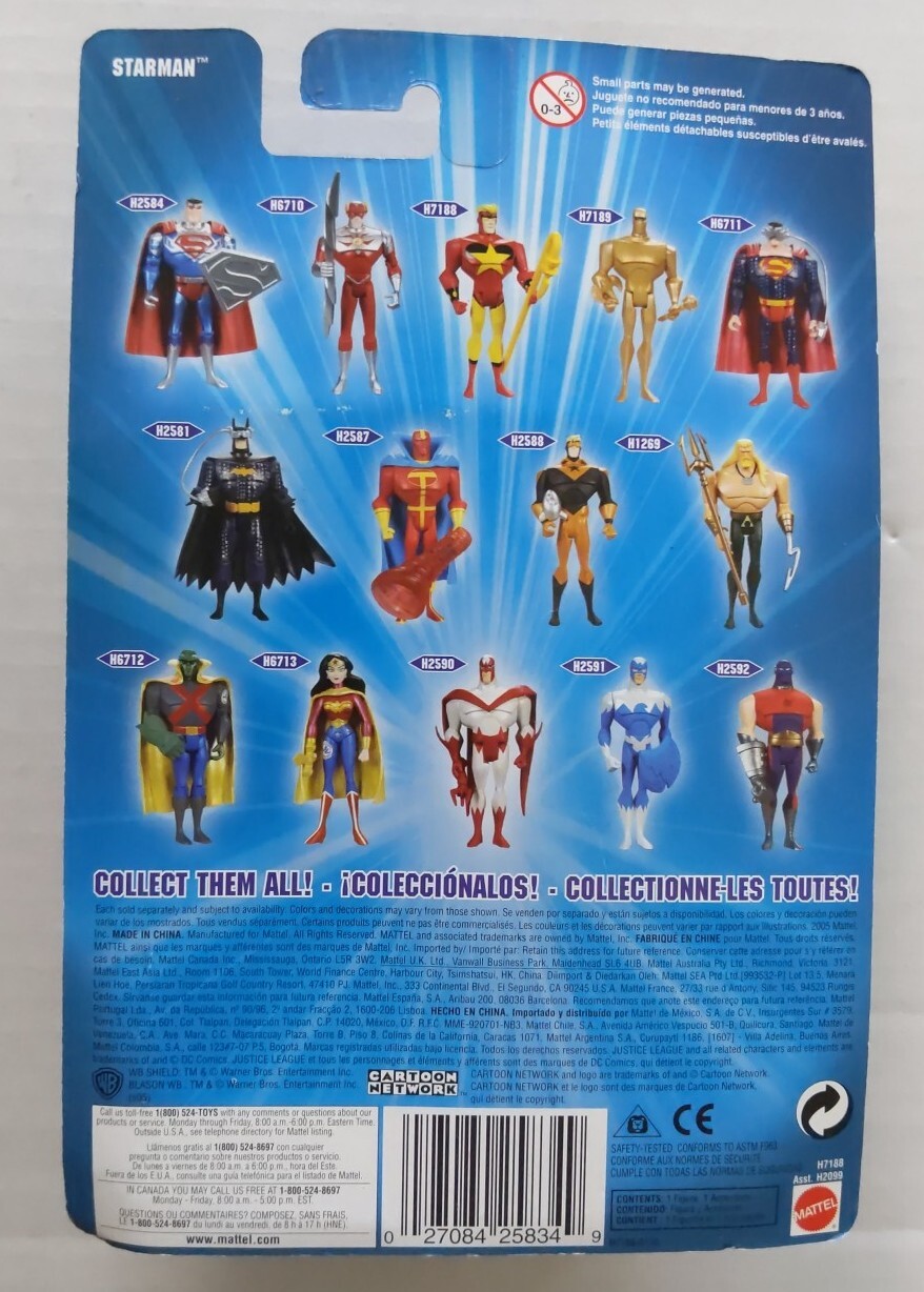 Mattel Justice League Unlimited: Starman Action Figure for sale online ...