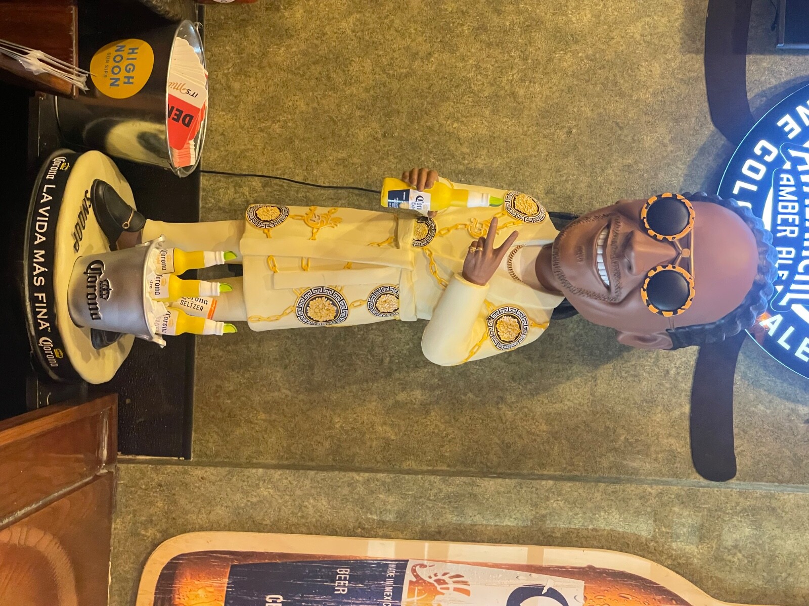 Snoop Dog 43" Corona Bobble Head Collectable Brand New | eBay