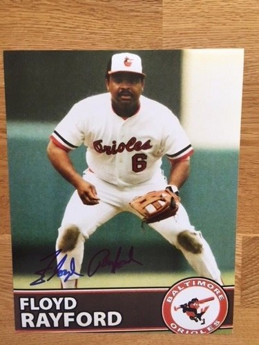 Baltimore Orioles Floyd Rayford signed 8x10 W/COA pose 4 | eBay