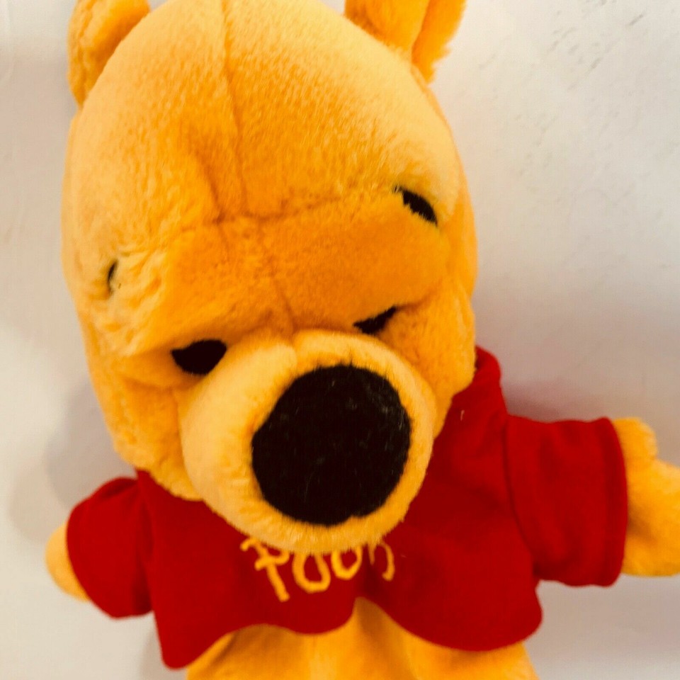 Disney Winnie the Pooh Hand Puppet Bean Bag Plush Stuffed Animal Toy | eBay