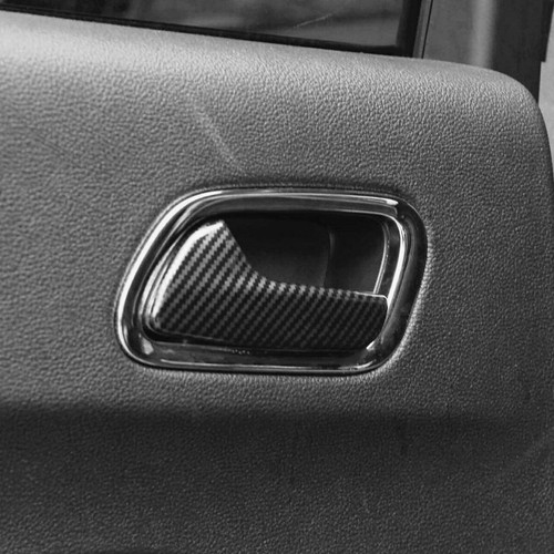 For 2011-2024 Dodge Durango Carbon Fiber Interior Car Door Handles ...