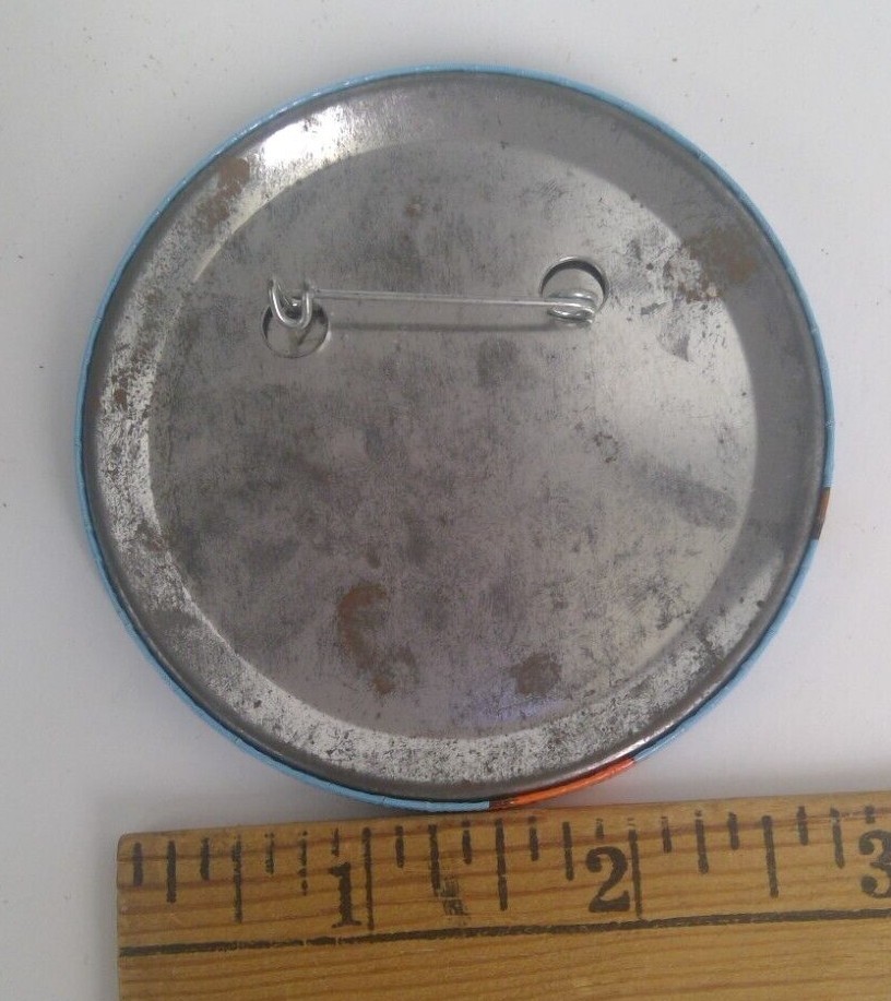 Vintage Six Flags Over Texas Pinback Button I Rang The Bell 3" | eBay