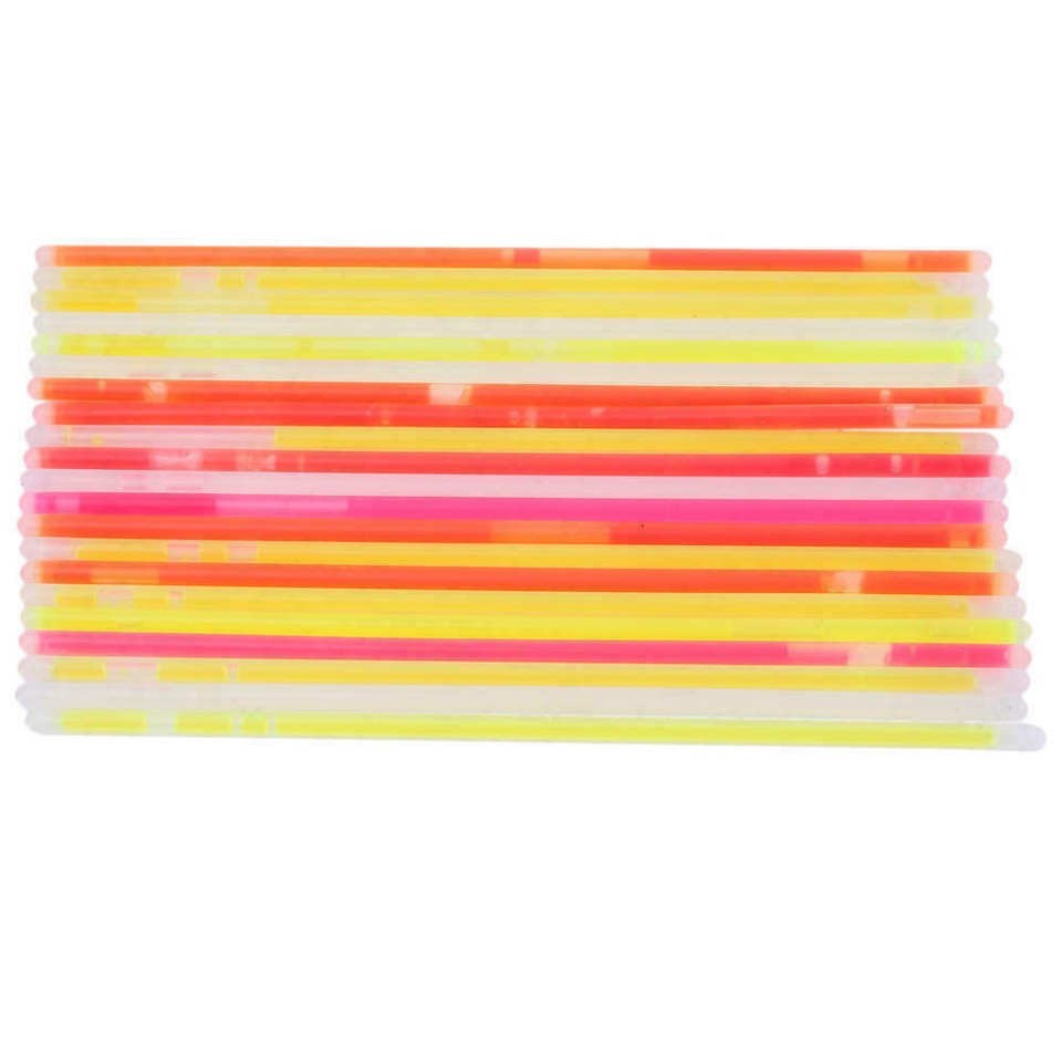 100 Glow Sticks UV Light Sticks Bracelets Party Favors Neon Color ...