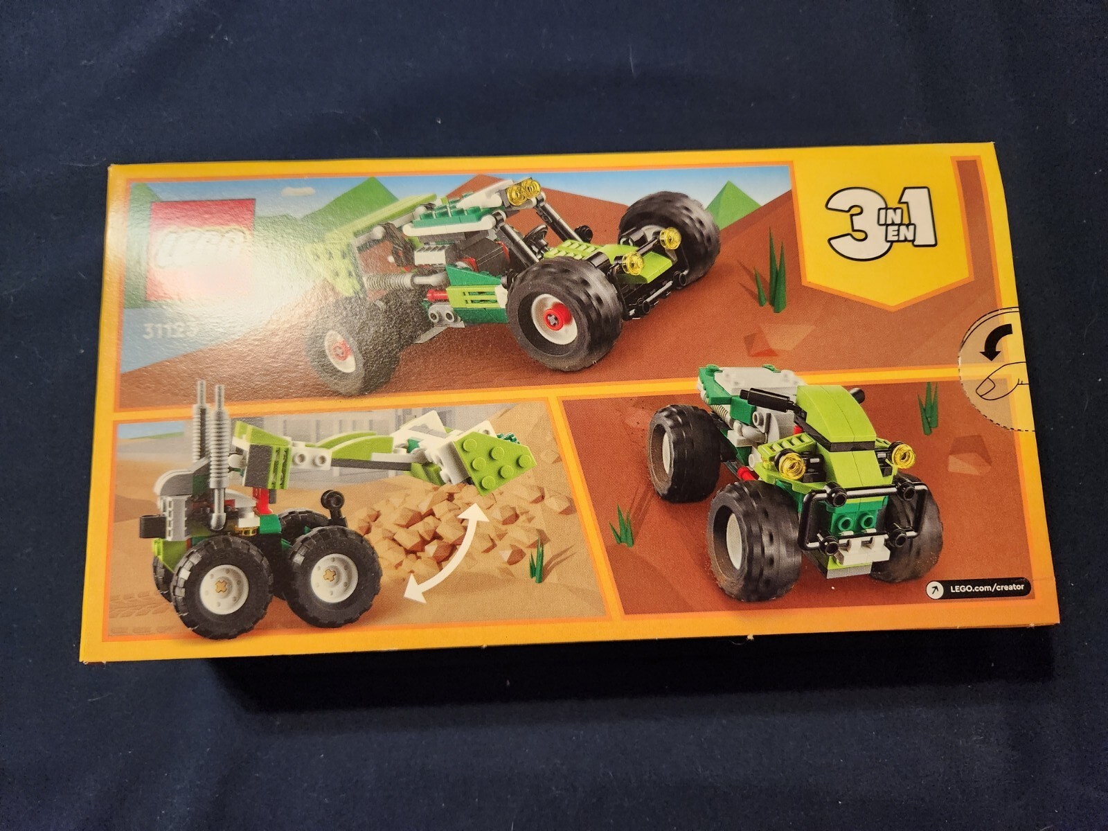 LEGO Creator 3 In 1 Off-Road Buggy 31123 Building Kit NEW/SEALED/ FREE ...