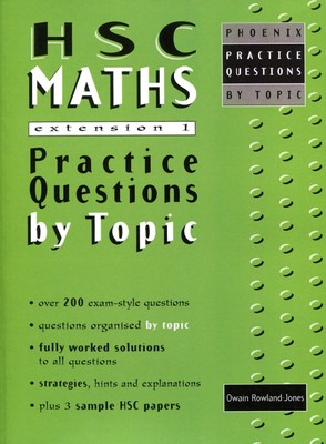 HSC Maths Extension 1 Practice Questions YEAR 12 | eBay