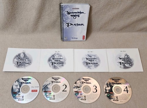 Neverwinter Nights Platinum PC CD-ROM Complete with Keys Forgotten ...