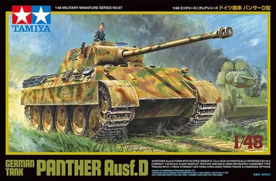 1/48 German Panther D Tank Military Miniature Series Display Model ...