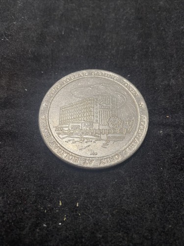 1990 - HOLIDAY HOTEL/CASINO $5 FIVE DOLLAR COIN GAMING SLOT COIN/TOKEN ...