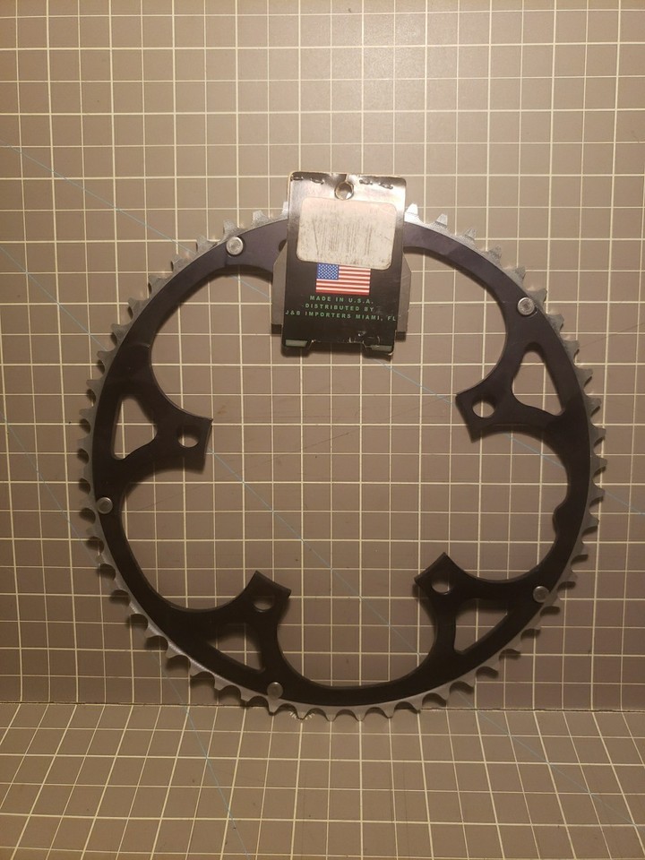 Rocket Rings chainring, 130BCD, 54t, ramped and pinned, 6061-T6 ...