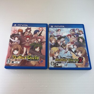 Bullet Girls Barrett Girls 1 & 2 2Games set Sony PlayStation Vita PS ...