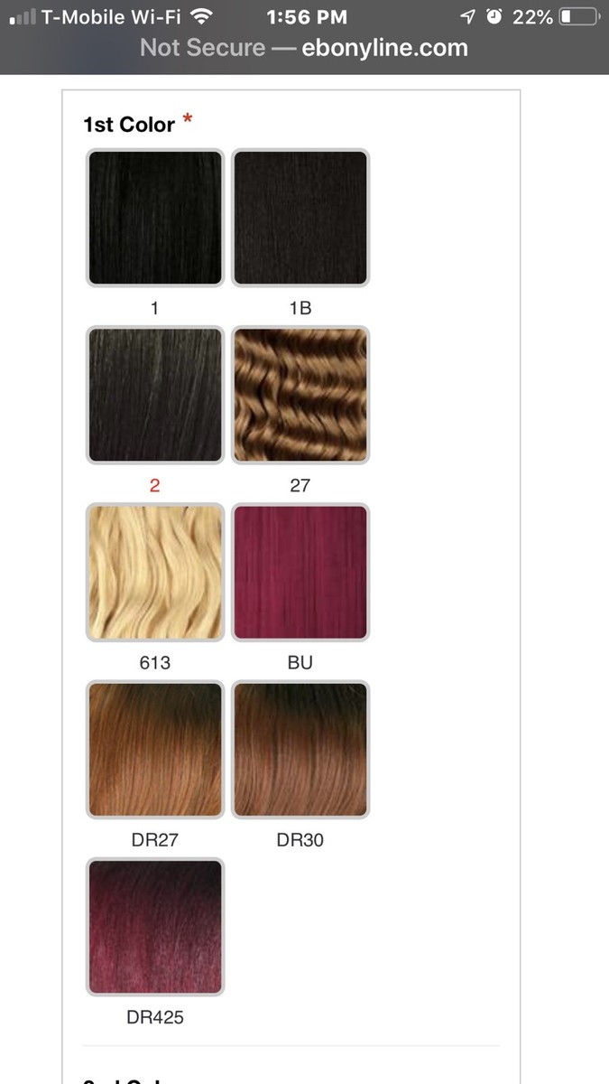 Duby Hair Color Chart