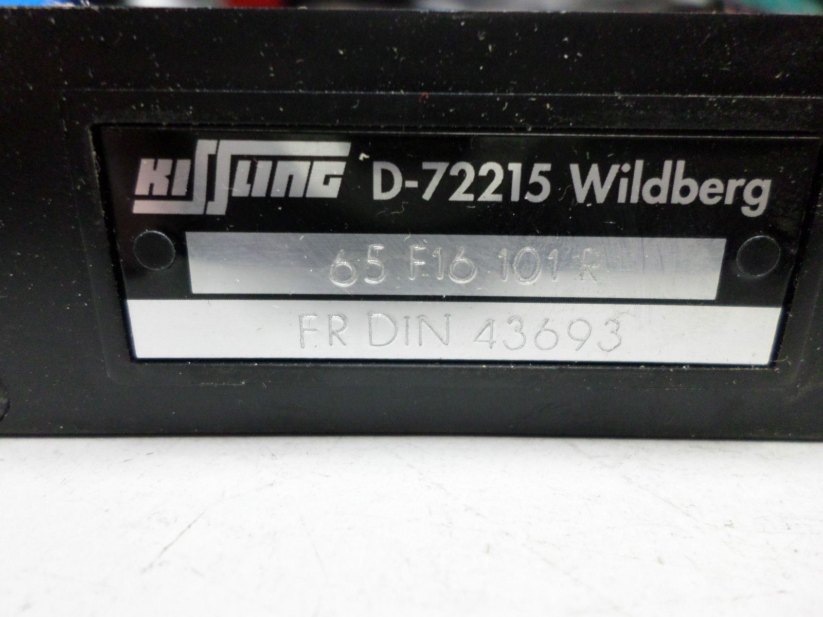 KISSLING - LIMIT SWITCH - Precision Roller head - Metal Bodied 65.F16 ...