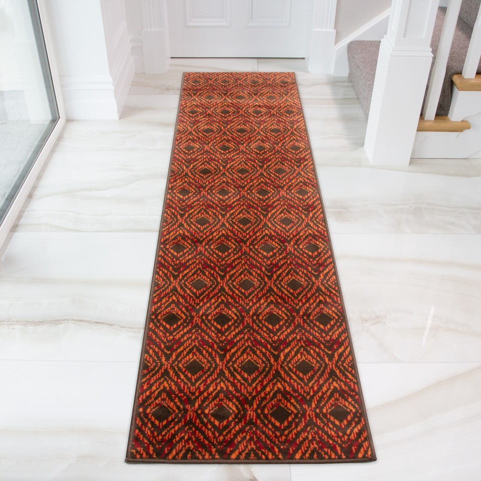 Extra Long Narrow Hallway Hall Runners Runner Dark Carpet Mats Rugs ...