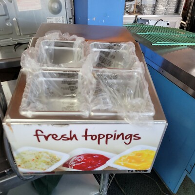 Concession Condiment Systems - Topping Container