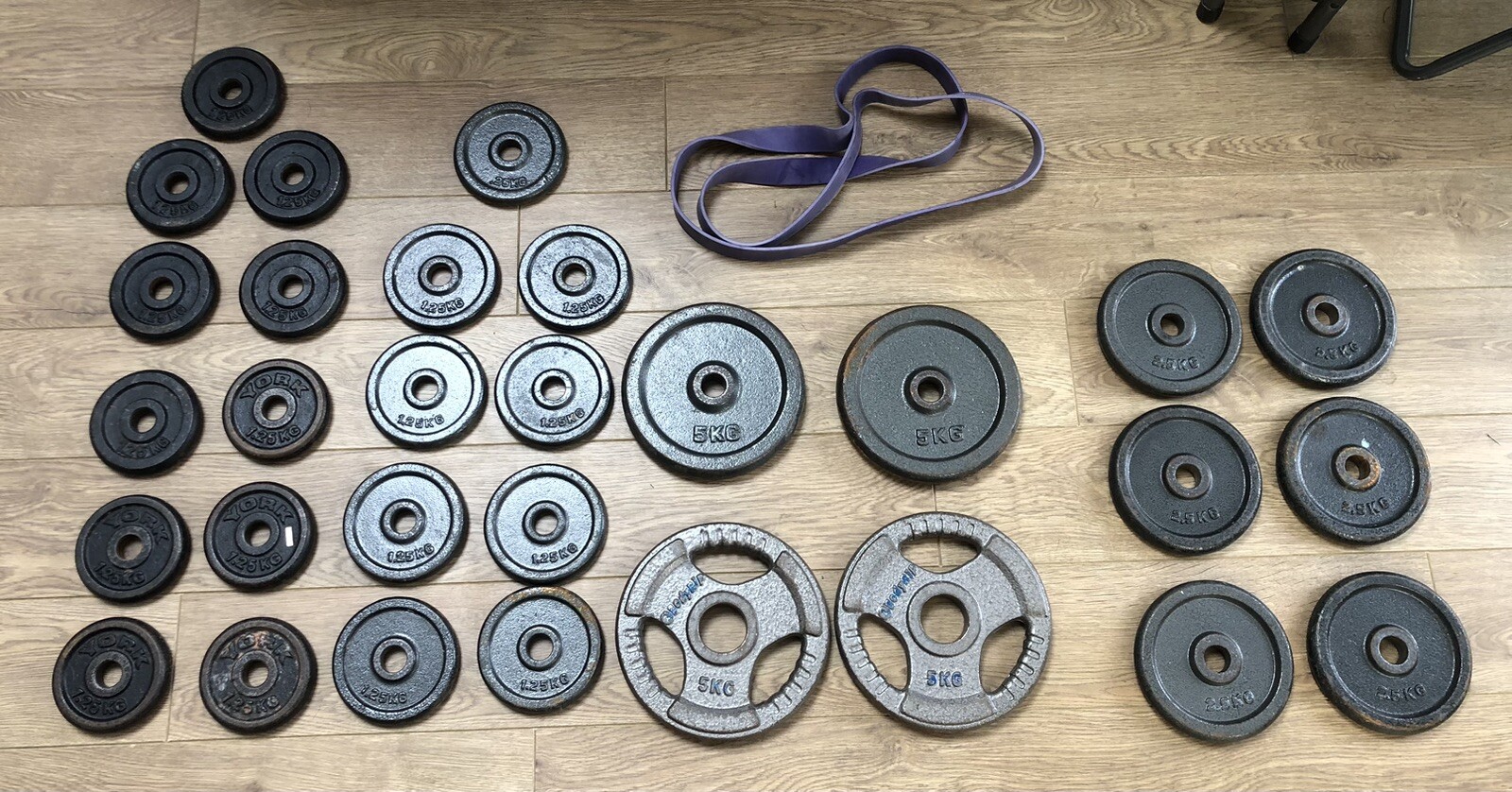 Weights/Band Selection/ Cast Iron | eBay UK