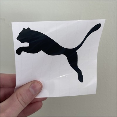 PUMA Sports Logo Black Animal Vinyl Decal Sticker for Car Wall Window ...