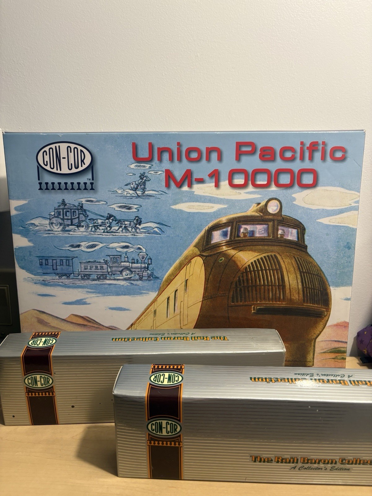 ho scale con-cor m10000 union pacific DCC | eBay