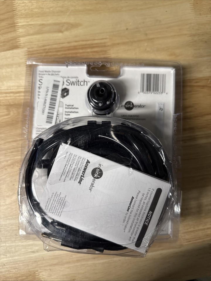 InSinkErator Garbage Disposal Air Switch kit,Dual Outlet,Satin Nickel ...