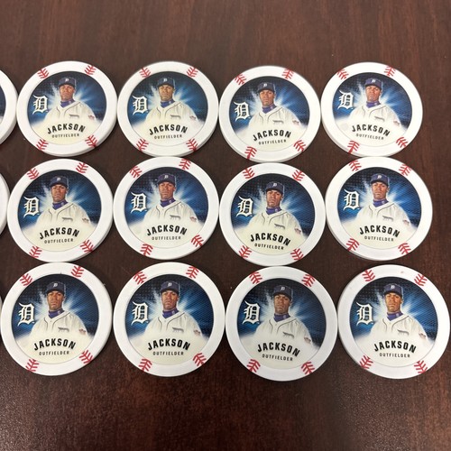 Lot Of 21 2013 Topps MLB CHIPZ Lot Poker Chips Austin Jackson Detroit ...