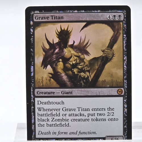 Magic The Gathering Grave Titan MTG Core Set 2012 Mythic Rare Giant ...