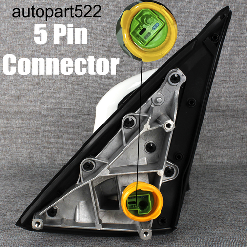 Right Passenger Side White Mirror For BMW X5 F15 2014-2017 Heated NO ...