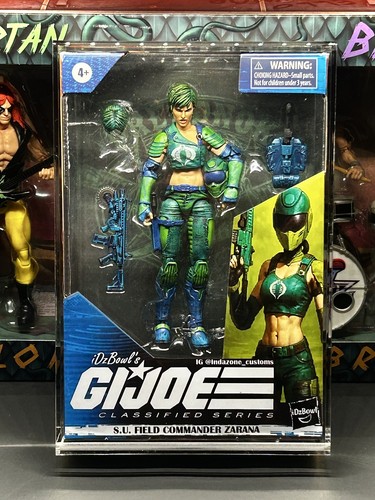 Zarana’s Swamp Unit Exclusive GI Joe Classified Custom Inspired Zarana ...