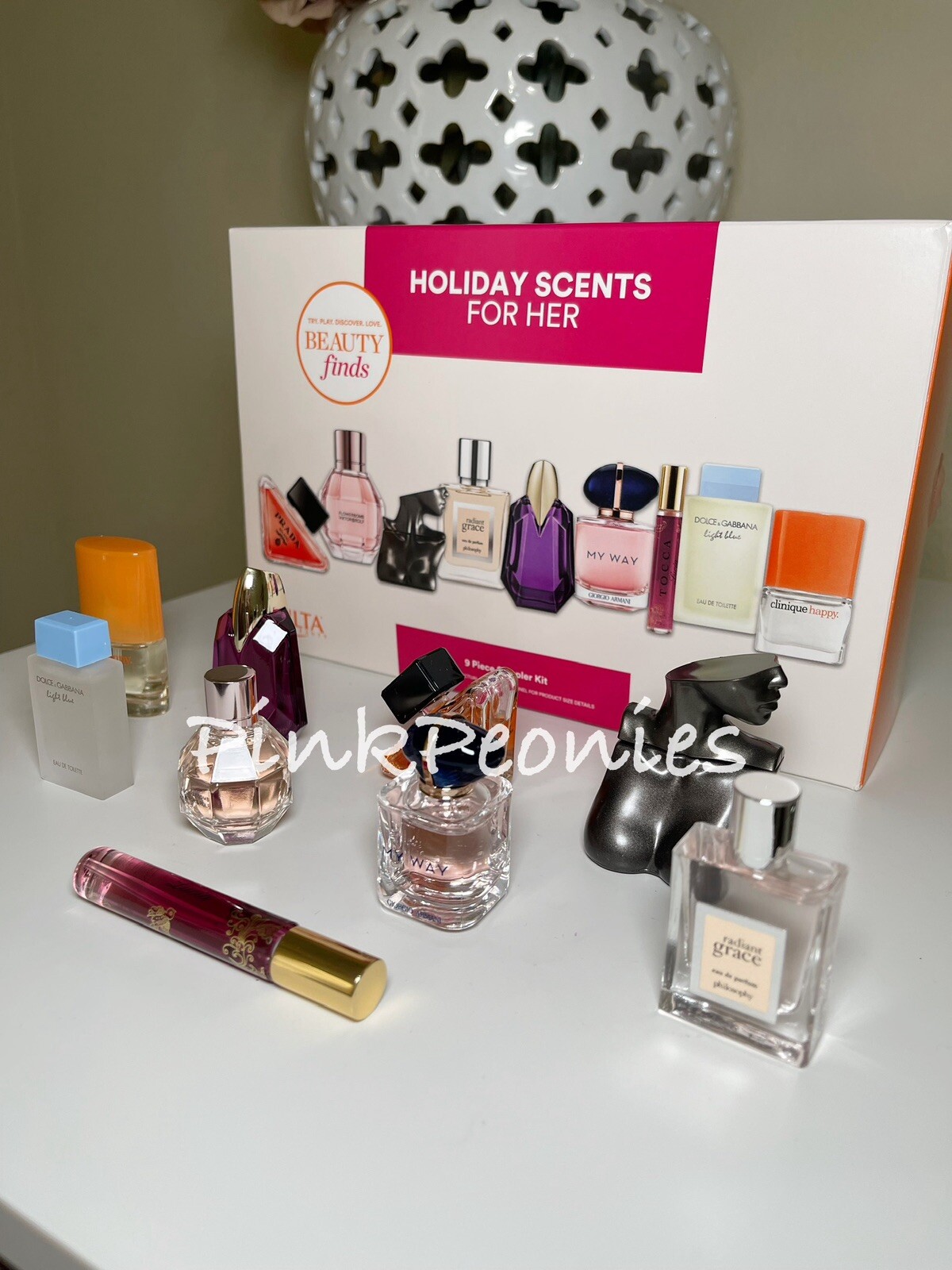 ULTA Beauty 2024 Holiday Scents for Her 9 pcs Mini Perfume for women ...