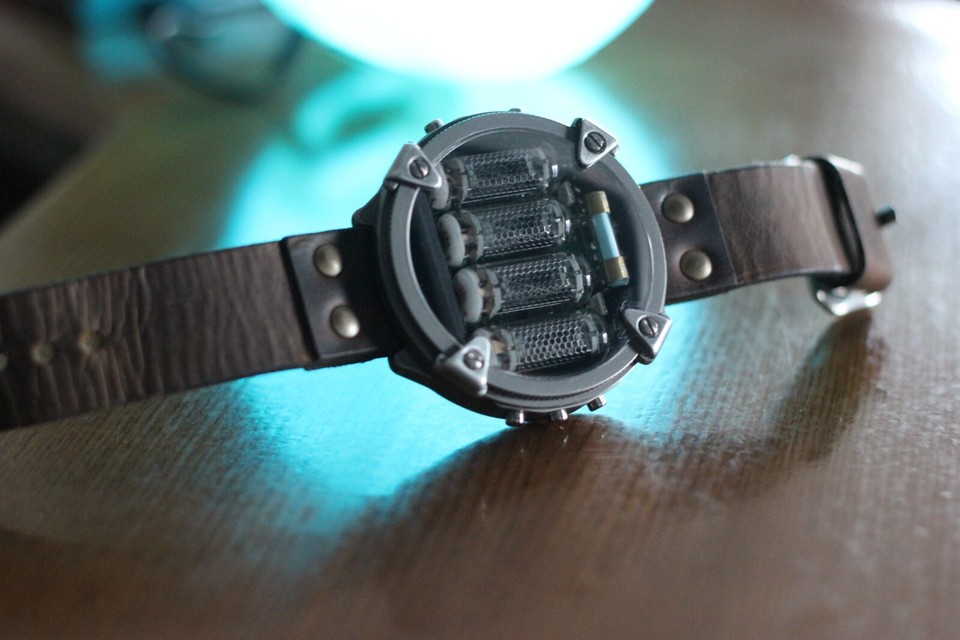 Nixie watch, Metro watch titanium, Handmade, Full functions | eBay