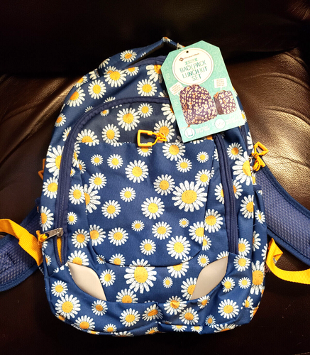 MEMBER'S MARK-Blue with White Daisies Backpack- BACKPACK ONLY | eBay