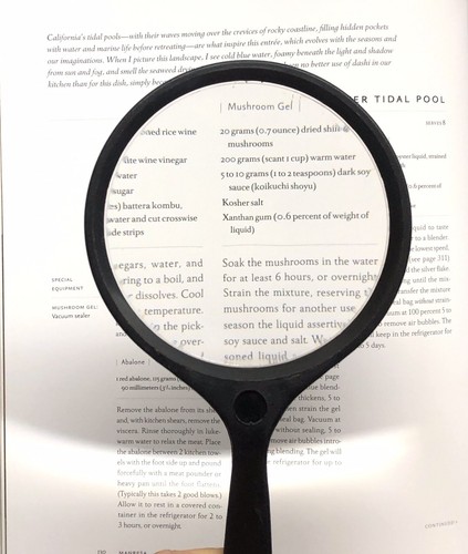 Large Magnifying Glass 4" Inch 2.5x Lens Reading Magnifier MADE in USA ...