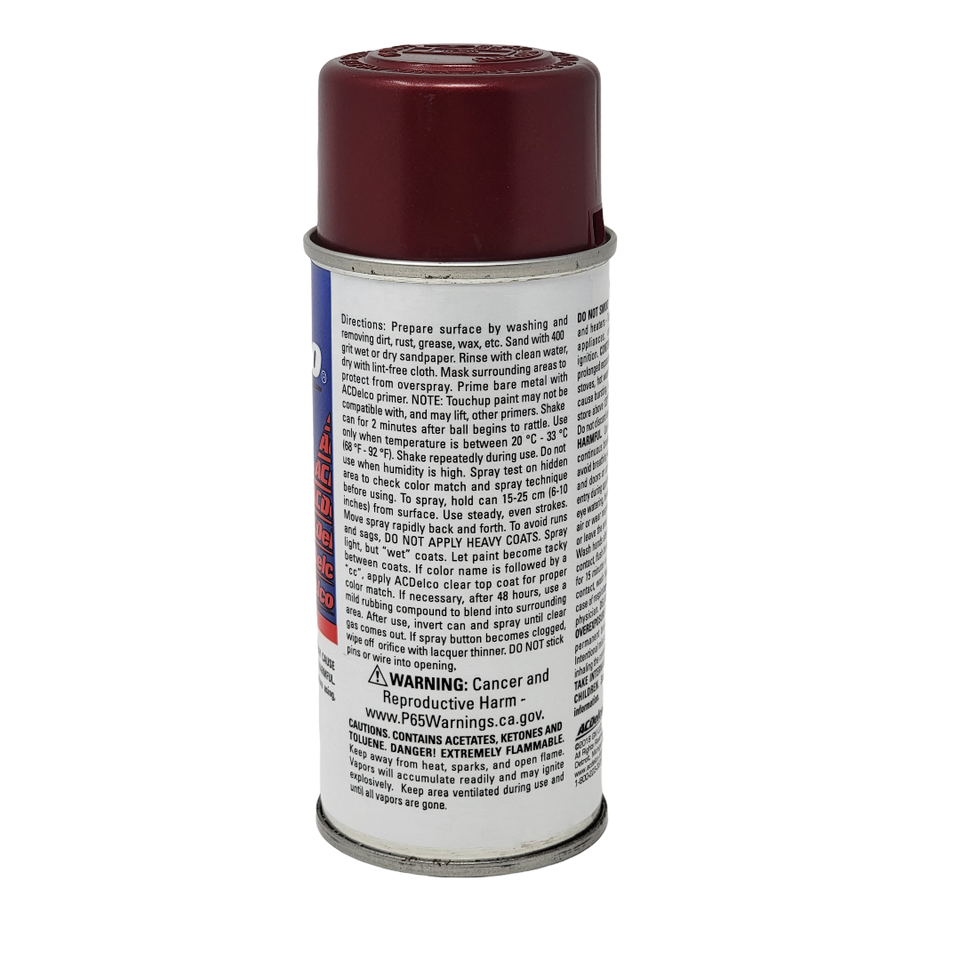 Genuine GM ACDelco Merlot Jewel Metallic 5oz Spray Paint 13U WA573Q ...