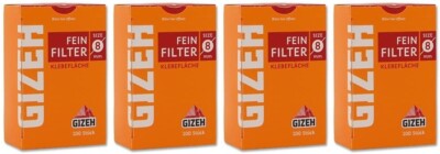 Gizeh Fein Filter 8mm 5-20 100er Box Drehfilter Eindrehfilter ...