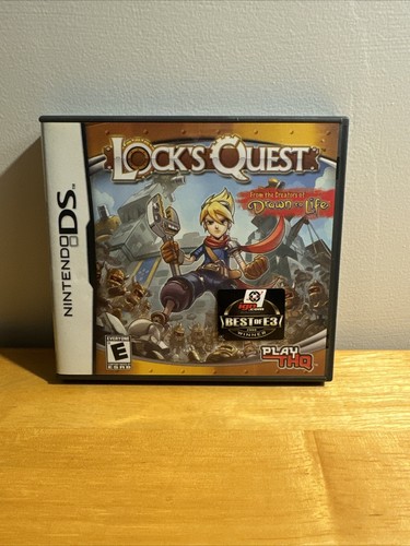 Lock's Quest (Nintendo DS, 2008) - Complete - CIB - Tested Works | eBay