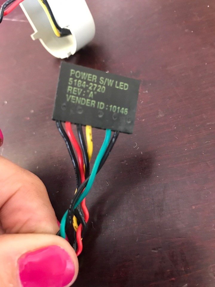 Pavillion 6630 Power Switch Assembly 5184-2720 REV A | eBay