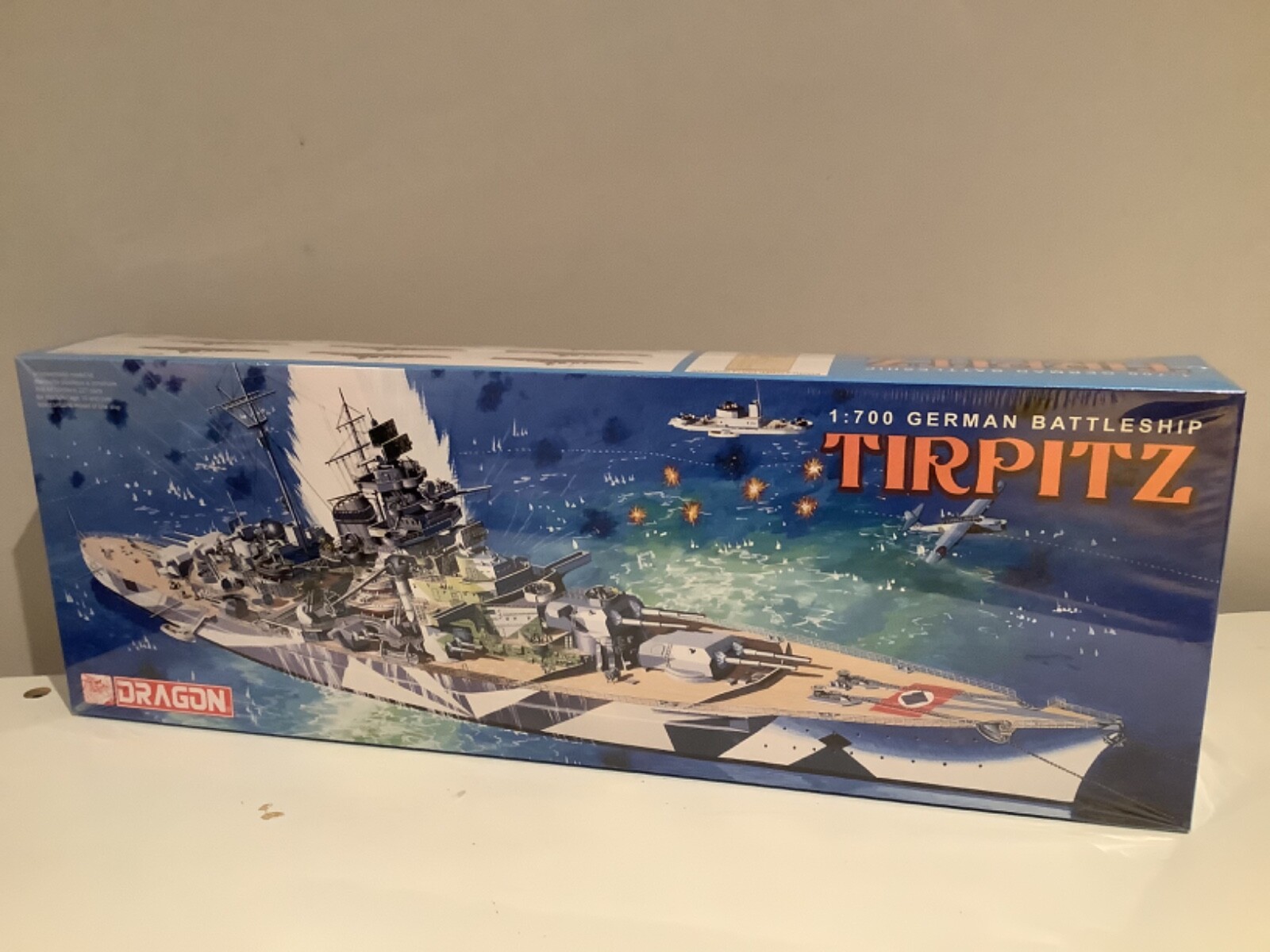 DRAGON. #7047. GERMAN BATTLESHIP TIRPITZ. 1/700 SCALE. VJ for sale ...