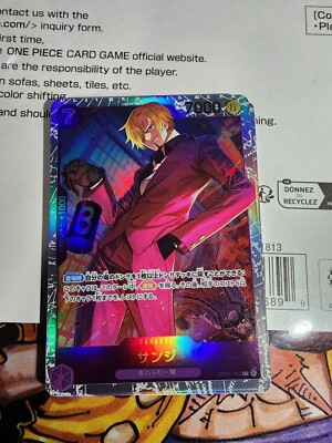 Sanji OP09-065 SR Emperors in the New World One Piece card game ...