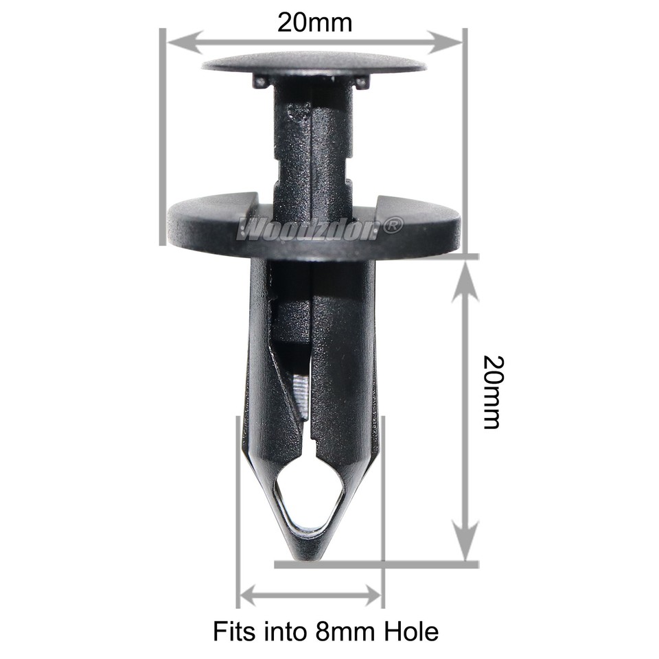 Set of 500 For GM Ford For Chrysler Push Type Retainers Clips 21030249 ...