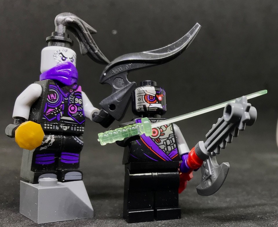 NINJAGO © LEGO GENUINE NINDROID + ULTRAVIOLET WARRIOR | eBay