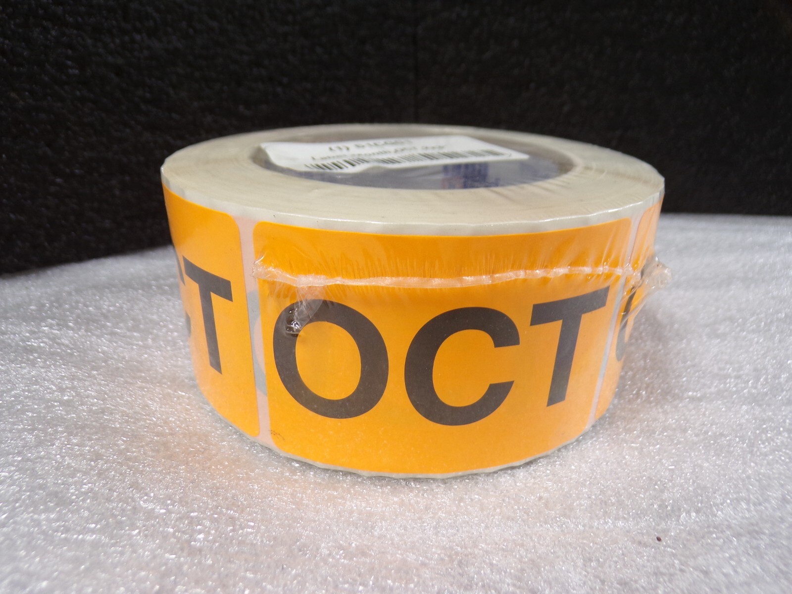 Tape Logic 3"x2" Rectangle Oct Months of The Year Label Fluorescent ...
