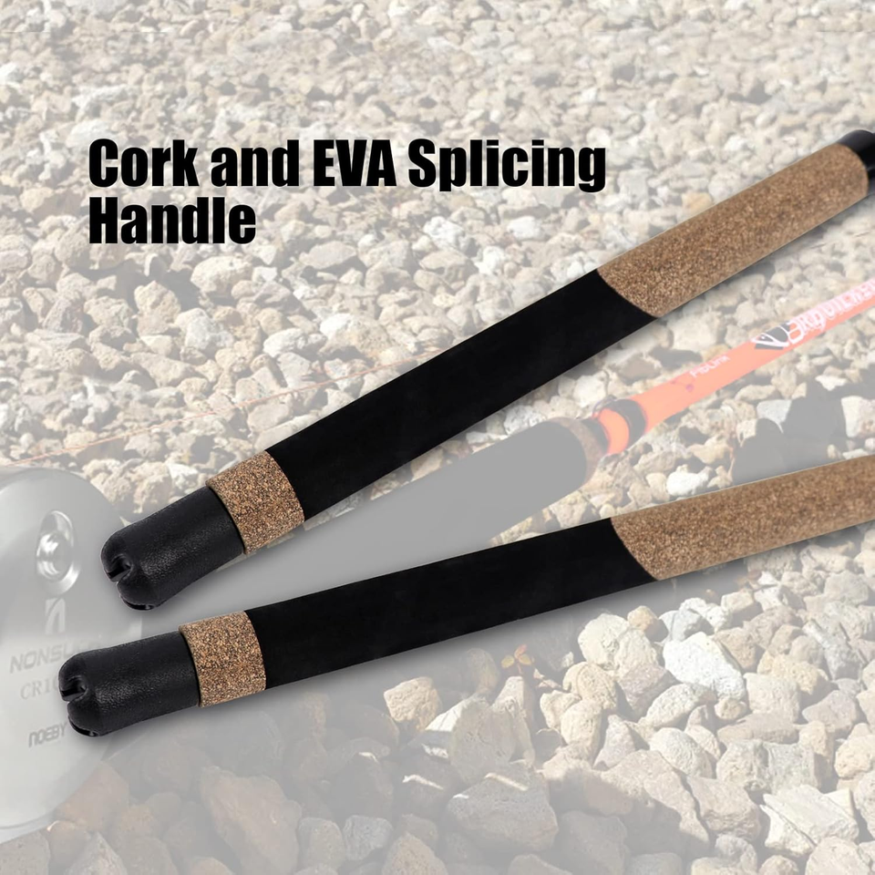Catfish Fishing Rods, 2 Piece Catfishing Pole, Medium Heavy Spin - 7'6 ...