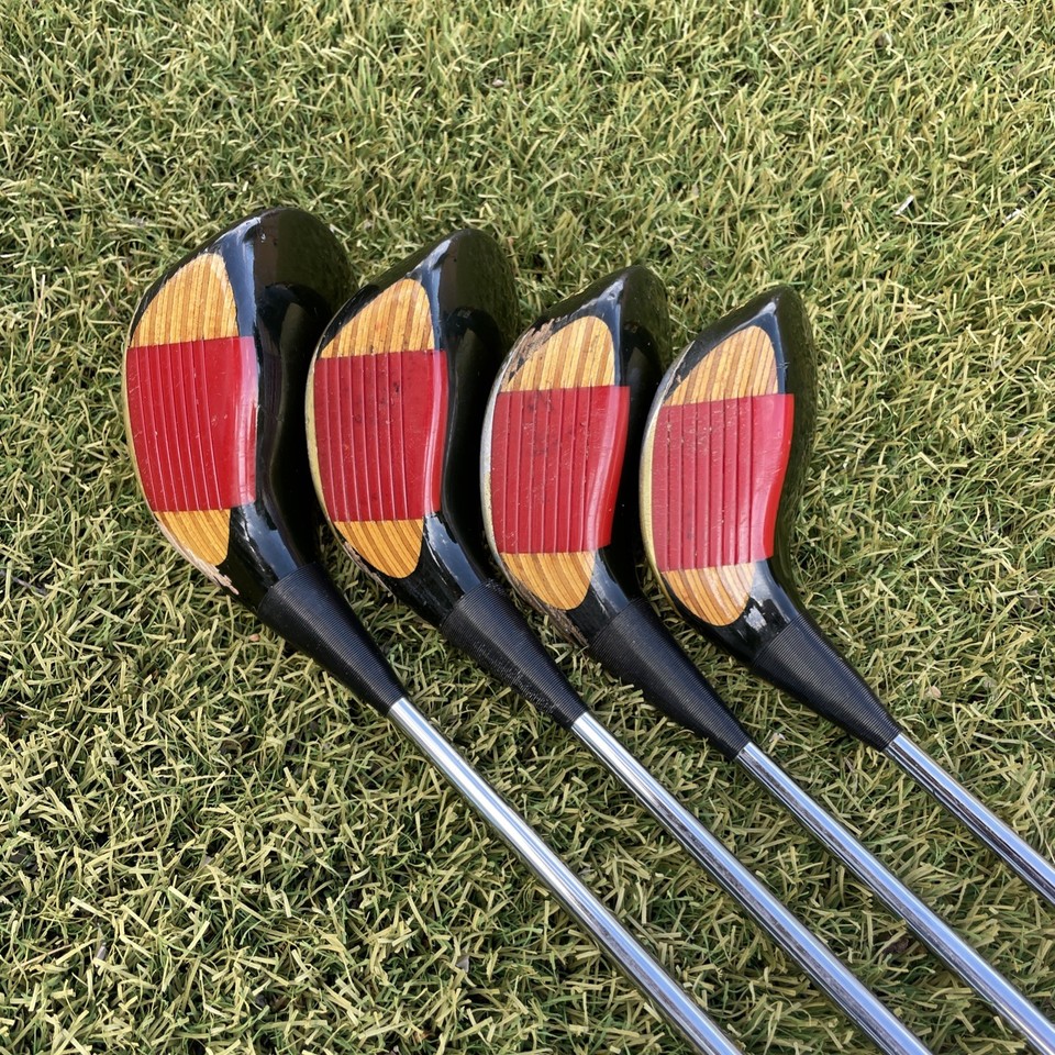 VINTAGE Ping Eye 2 Woods 1, 3, 5, & 7 WOODS SET KT Steel Shafts RH | eBay